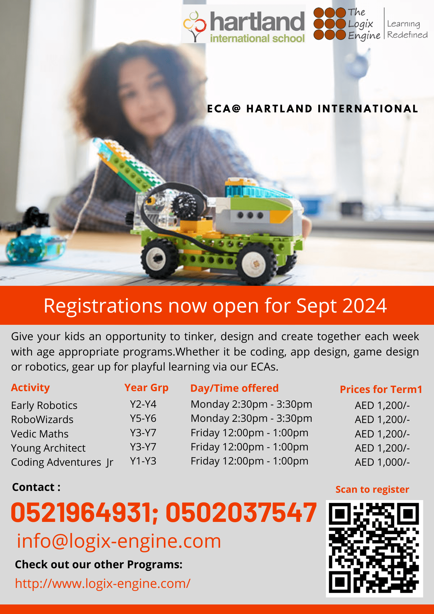 Hartland International ECA Registrations | The Logix Engine